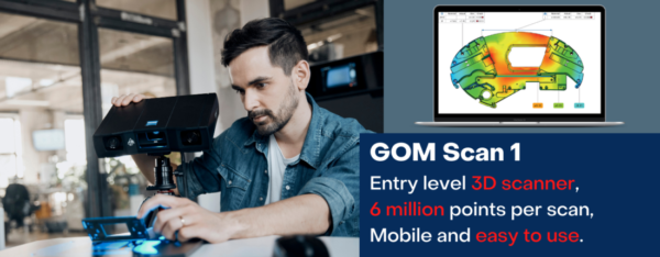 GOM Scan 1 | Entry Level Industrial 3D Scanner
